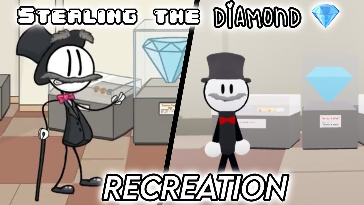 Stealing the Diamond: Henry Stickmin - Stickman Hook Original