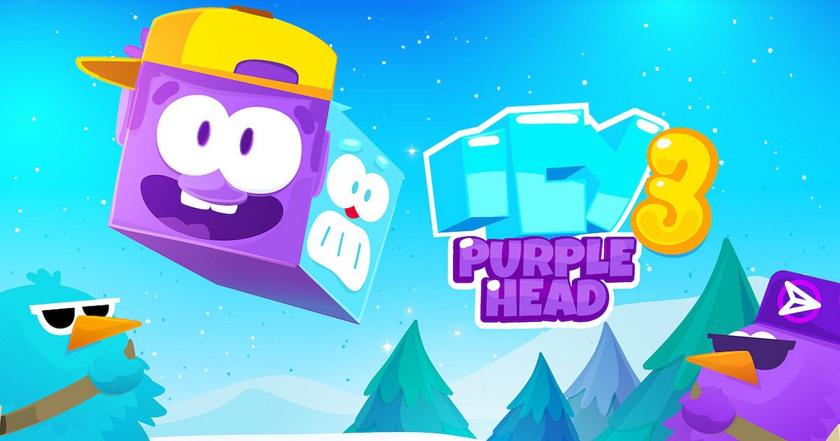 Icy Purple Head 3 - Stickman Hook Original
